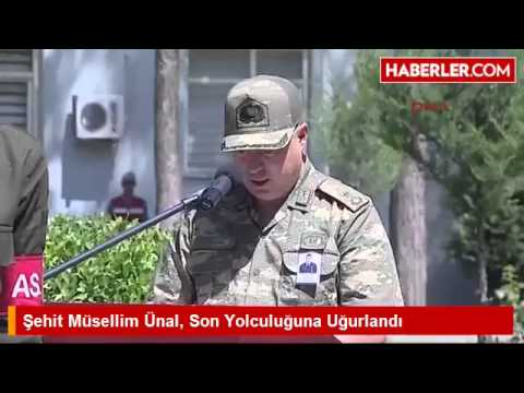 Şehit Müsellim Ünal, Son Yolculuğuna Uğurlandı