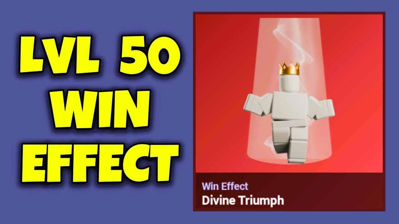 Divine Triumph Win Effect Showcase (Roblox BedWars) - YouTube