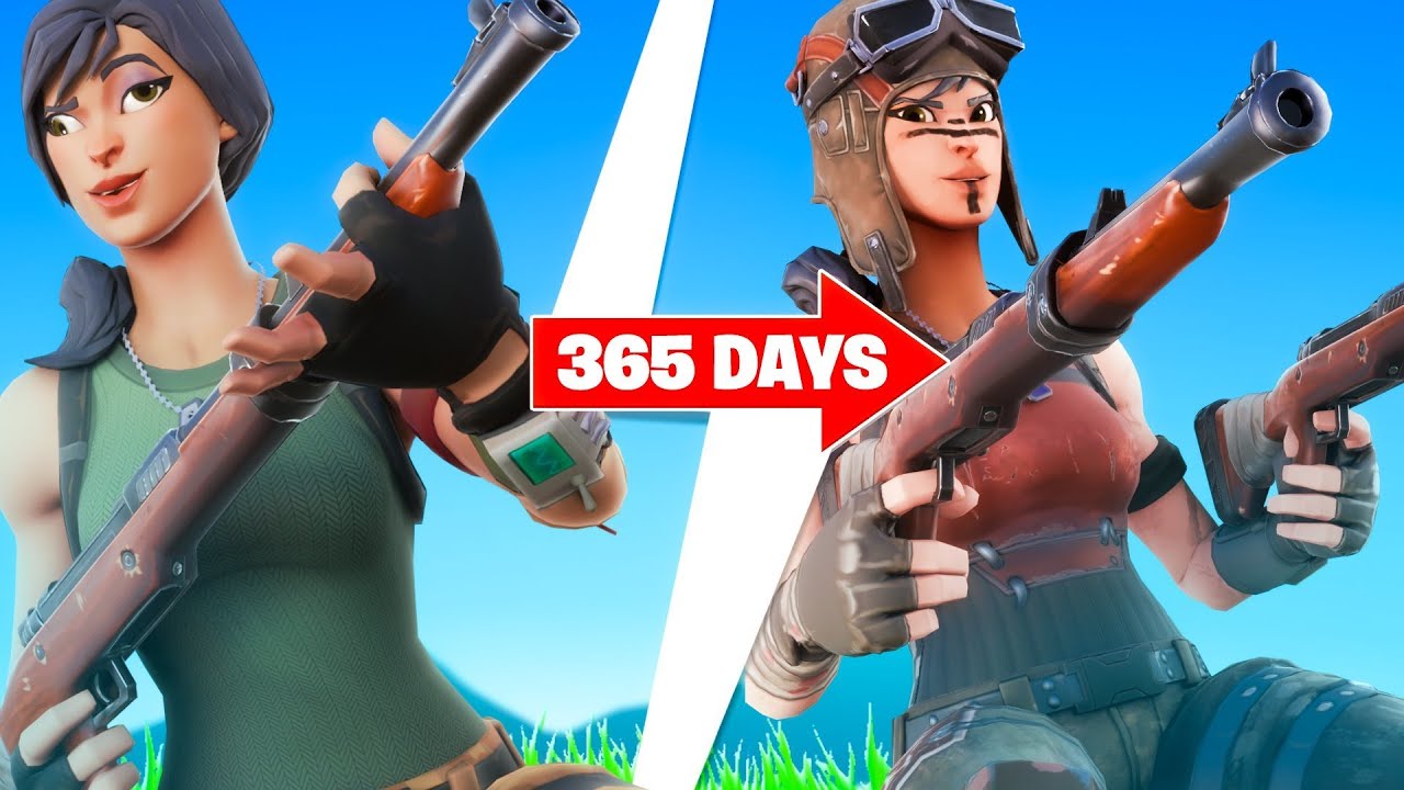 My 365 Day Fortnite TRICKSHOT Progression... (NOSTALGIA) - YouTube