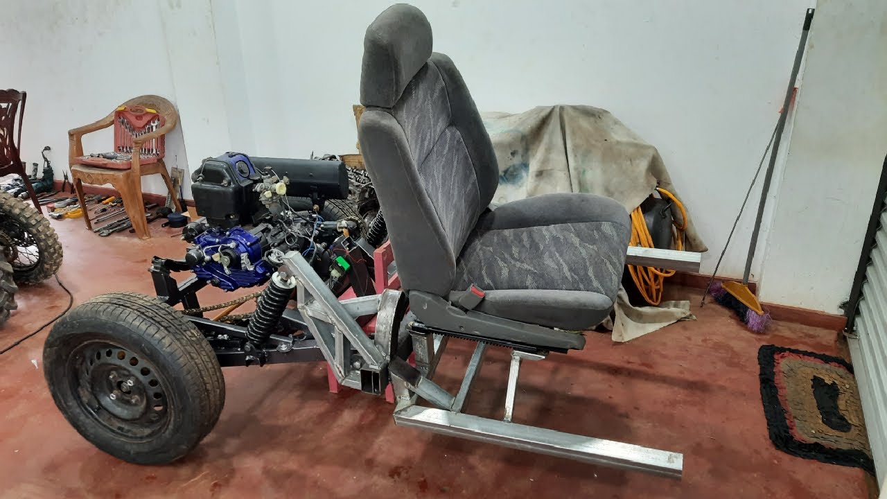 How to build Tilting Buggy Chassis | How to make Buggy buggy part 2 ...