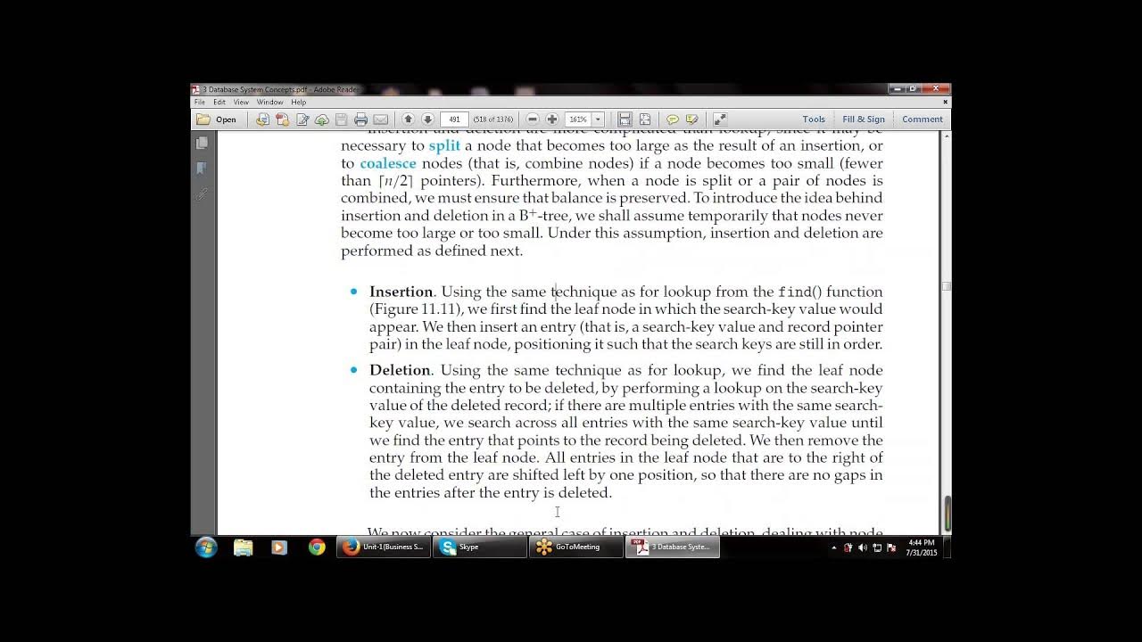 Database Design Concepts- Chapter-11 Indexing and Hashing (Multiple key Access) - YouTube
