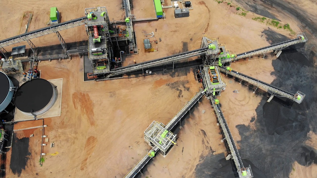 Khanye Colliery Washing Plant - YouTube