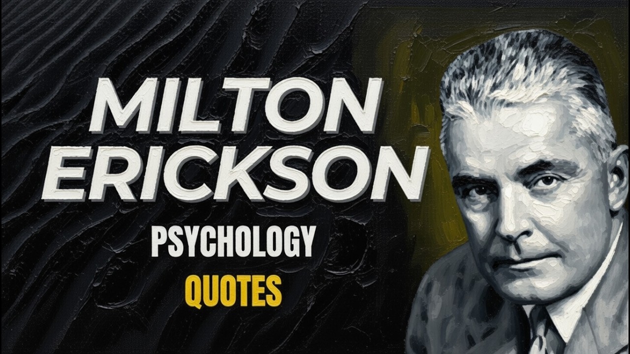 Milton Erickson: Master of the Unconscious Mind - YouTube