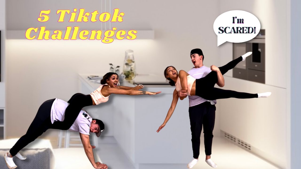 Trying 5 Viral TikTok Challenges! - YouTube