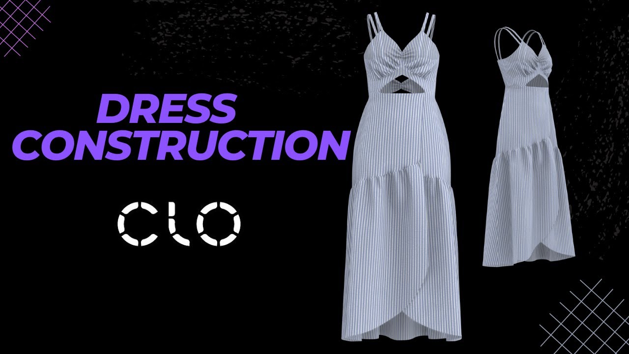 Dress Construction With Textures - YouTube