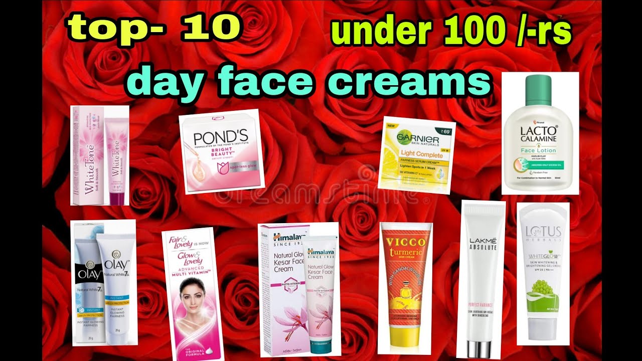 best face cream | day cream | top 10 face day cream | under 100rs - YouTube