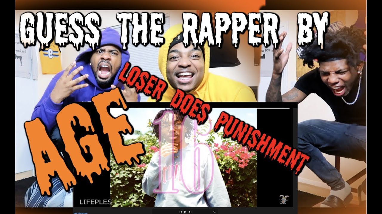GUESS THE RAPPERS AGE 🧐CHALLENGE🔥🔢 LOSER DOES EXTREME PUNISHMENT 😳😂 ...