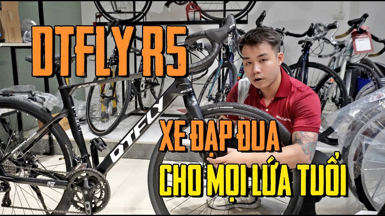 DTFLY R5 - Xe đạp đua chất lượng số 1 trong phân khúc 7 triệu - YouTube