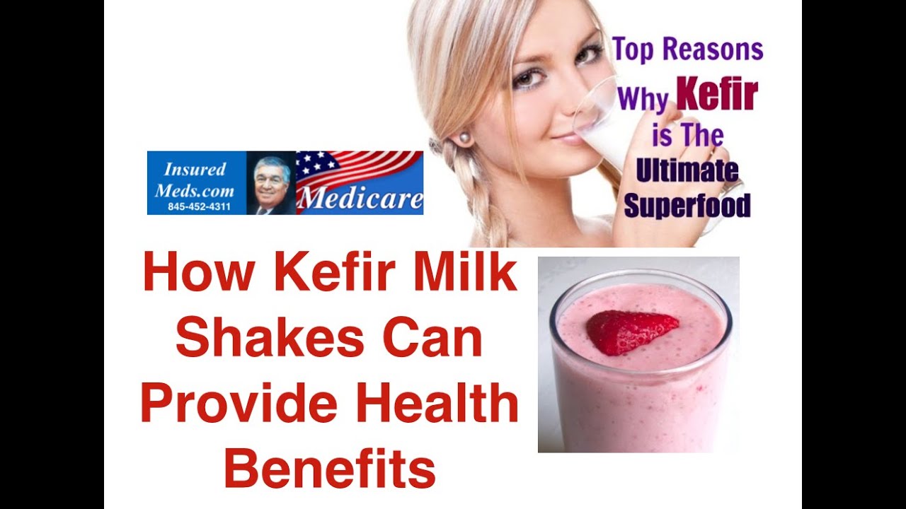 How Kefir Milk Shakes Can Provide Health Benefits - YouTube