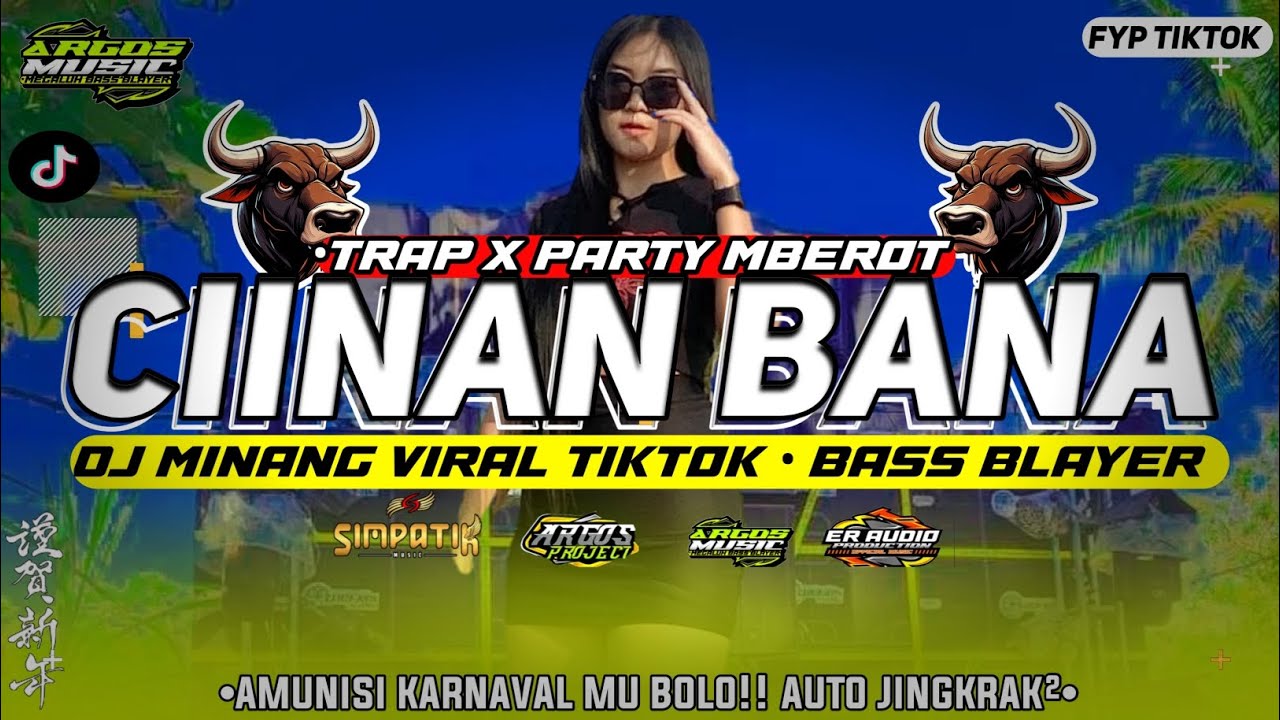 Dj Ciinan Bana •bass Blayer • Trap Party X Mberot Ala Simpatik • Viral