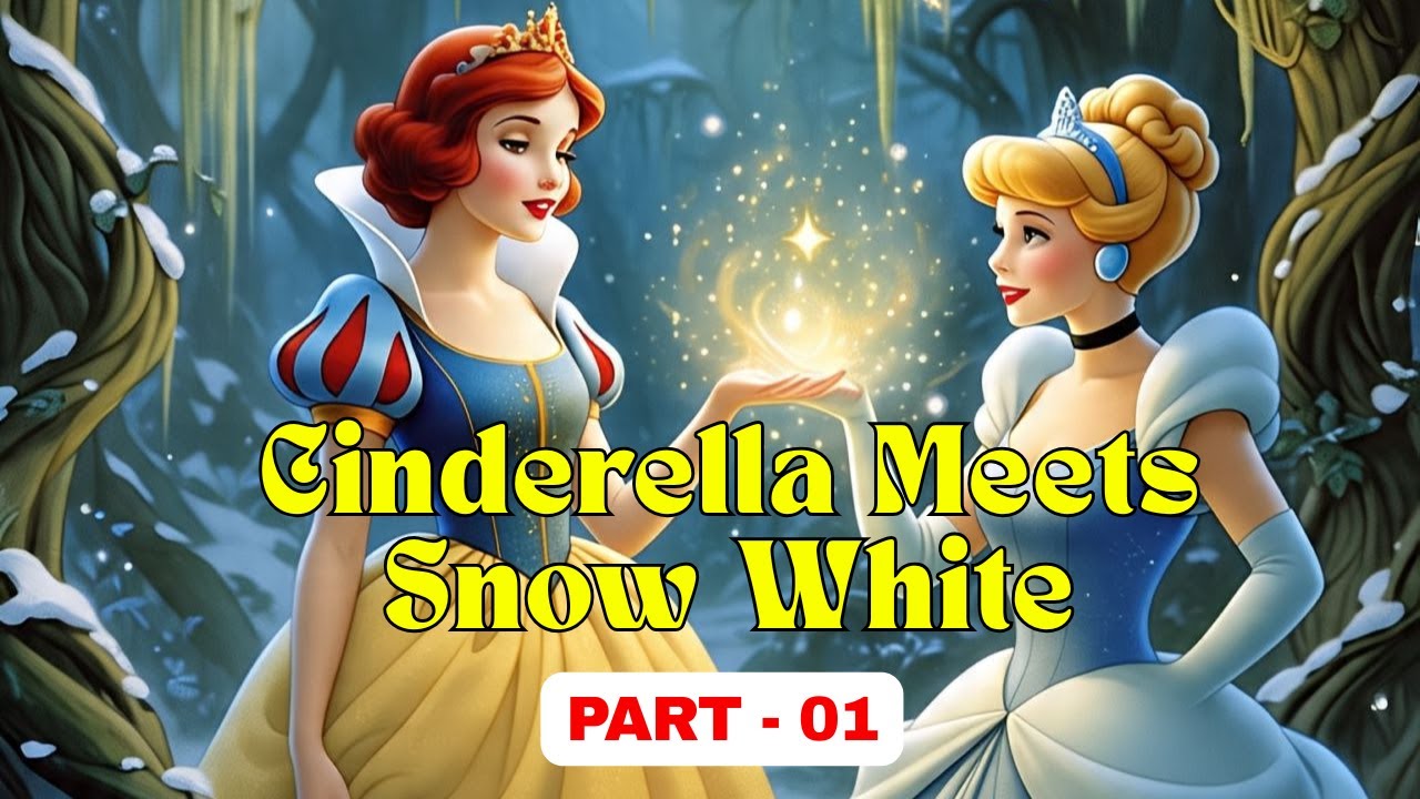 "CINDERELLA MEETS SNOW WHITE" |Fairy Tale #bedtimestories #disney - YouTube