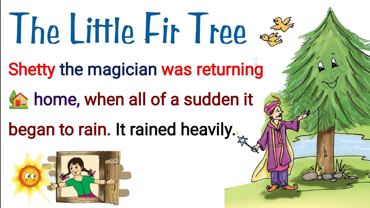 Learn English Through Story With Subtitles || The Little Fir Tree ...