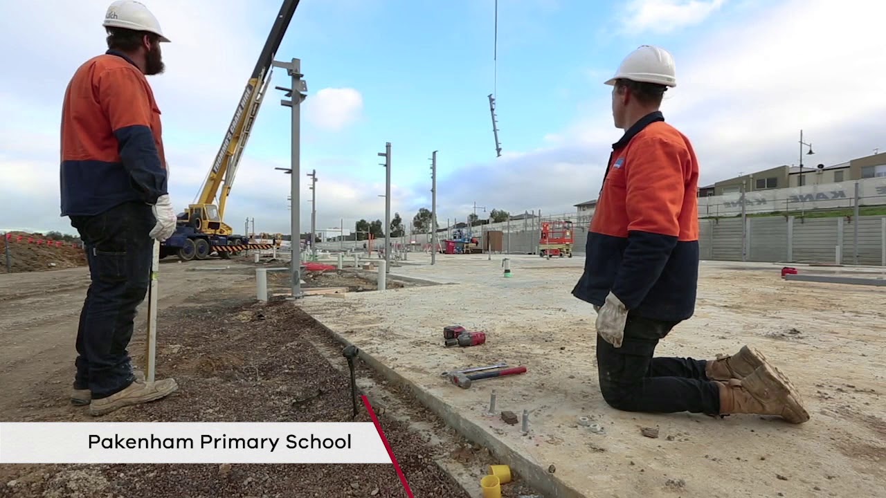Building starts on Pakenham Primary School 2019 - YouTube