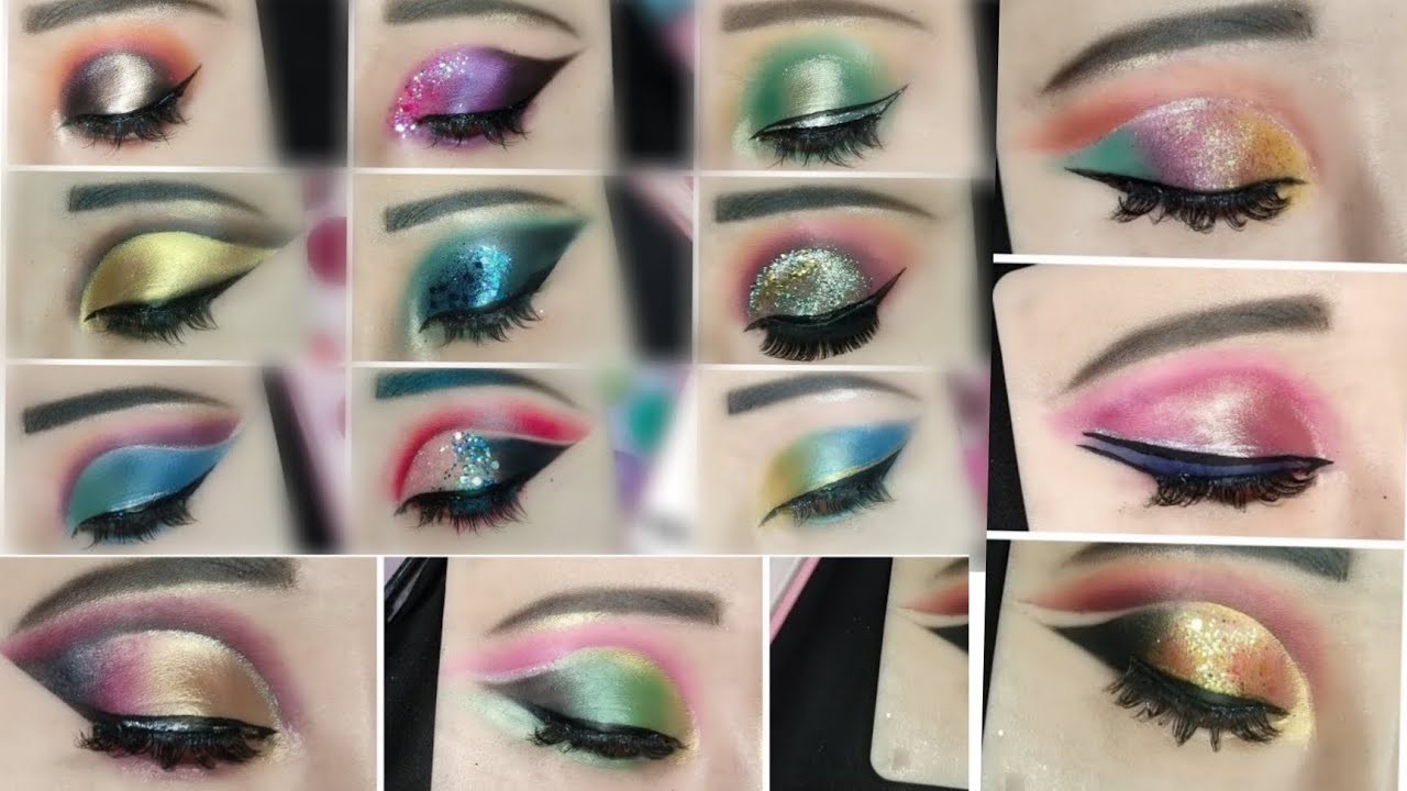 14 New (2024) easy eyemakeup tutorial for beginners 😍| the beautician ...