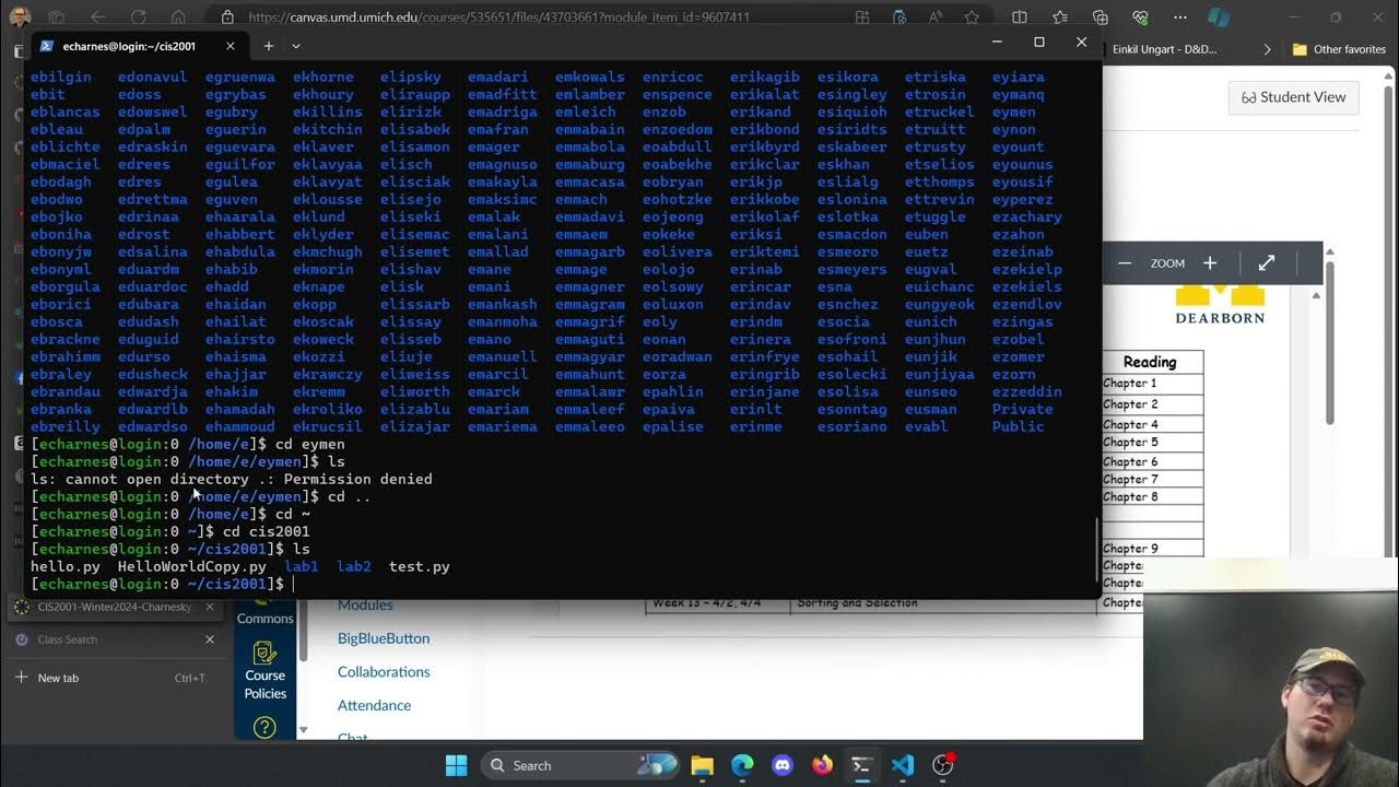 CIS 2001 - CS 2 for Data Scientists - Unix - YouTube