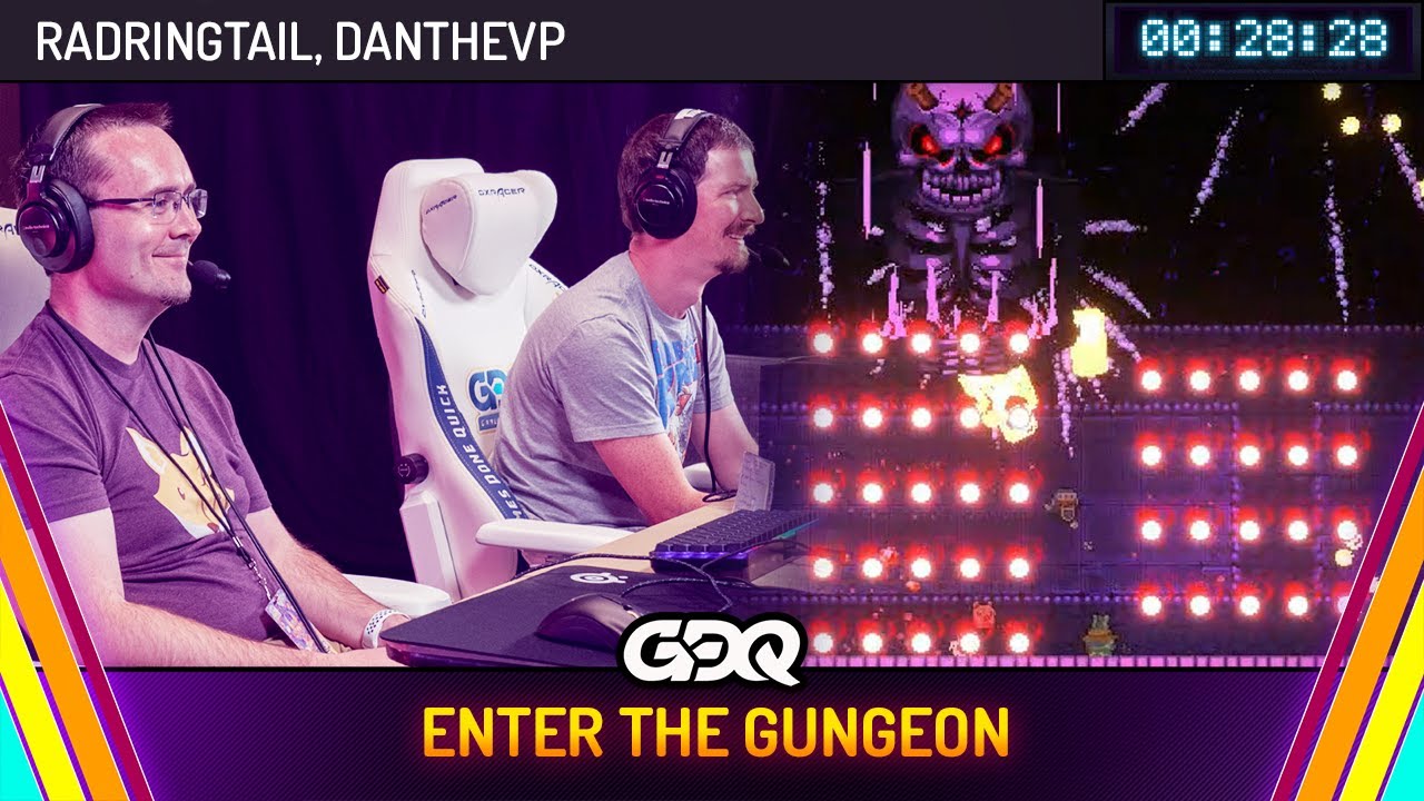 Enter the Gungeon Race by RadRingtail & DanTheVP in 28:28 - Summer Games Done Quick 2024 - YouTube