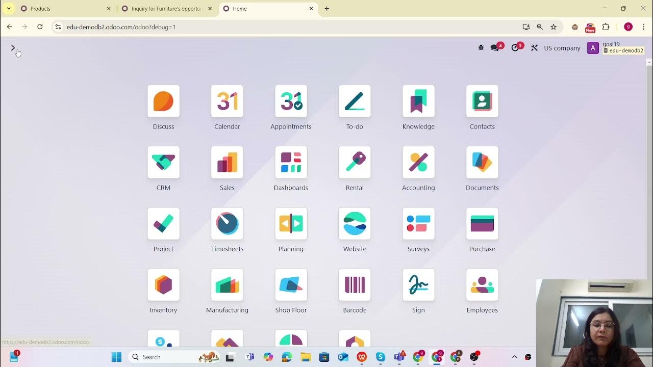 Master @Odoo 18 Studio: Add Action Buttons for Easy Task Creation on CRM Opportunities!" - YouTube