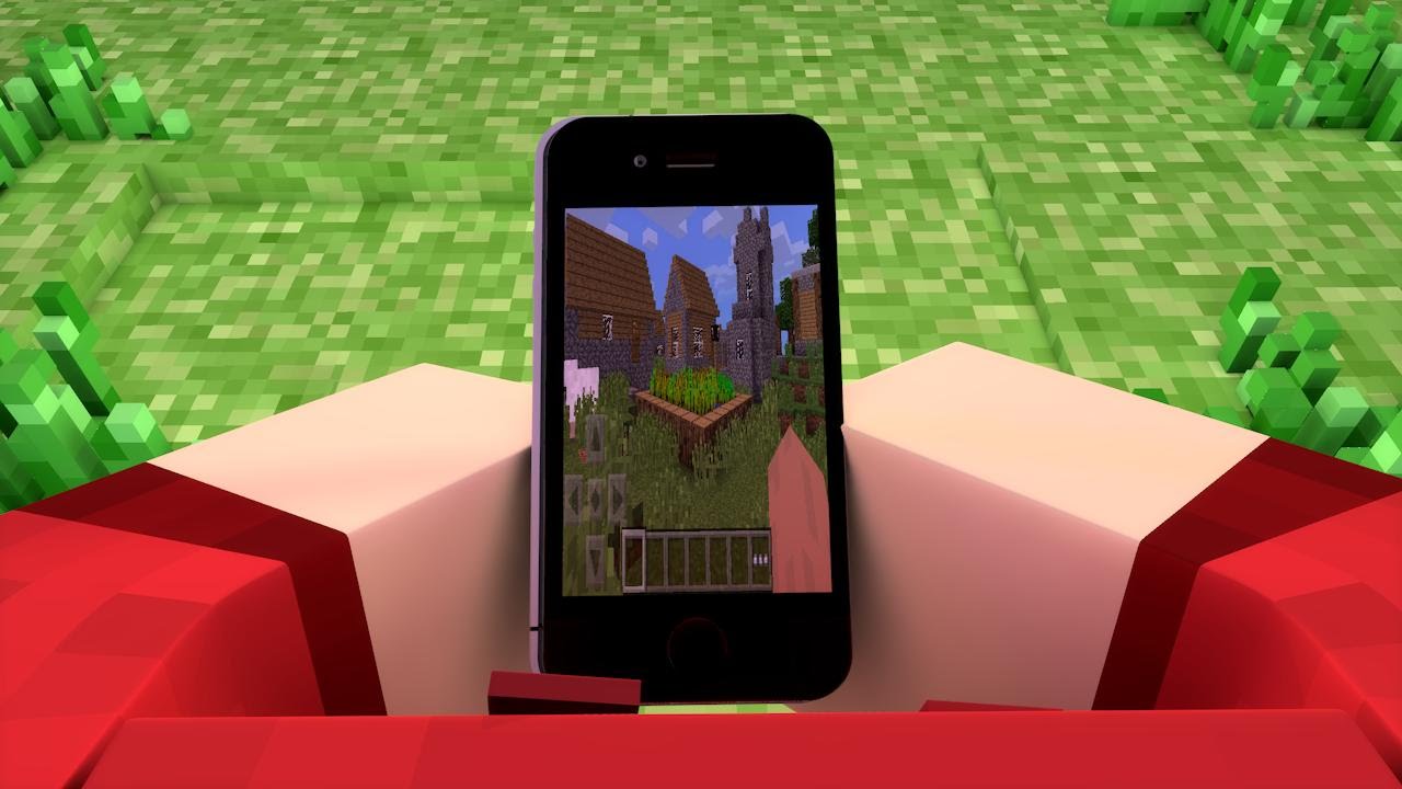 MINECRAFT PARA CELULAR : POCKET EDITION ! - YouTube