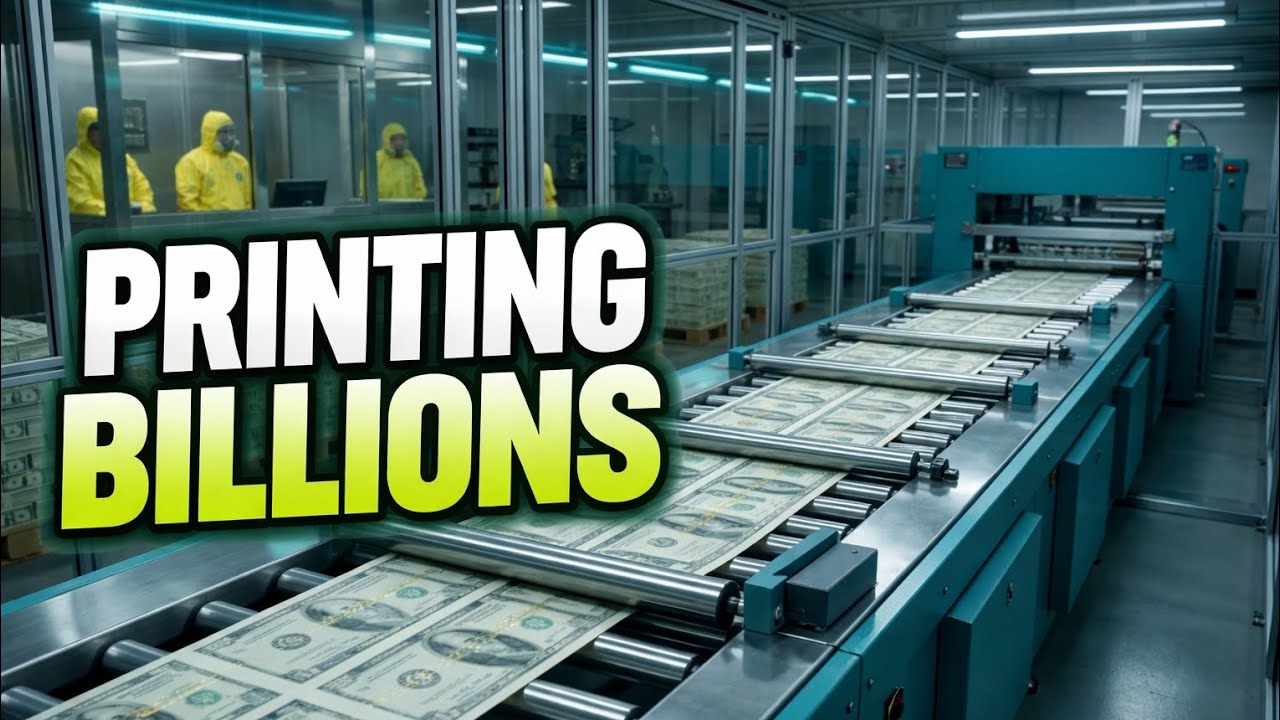 Inside the Money Printing Factory – Full Process How Million-Dollar ...