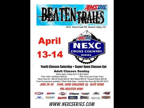 beaten trails Nexc Rd 1 part 1 2024 - YouTube