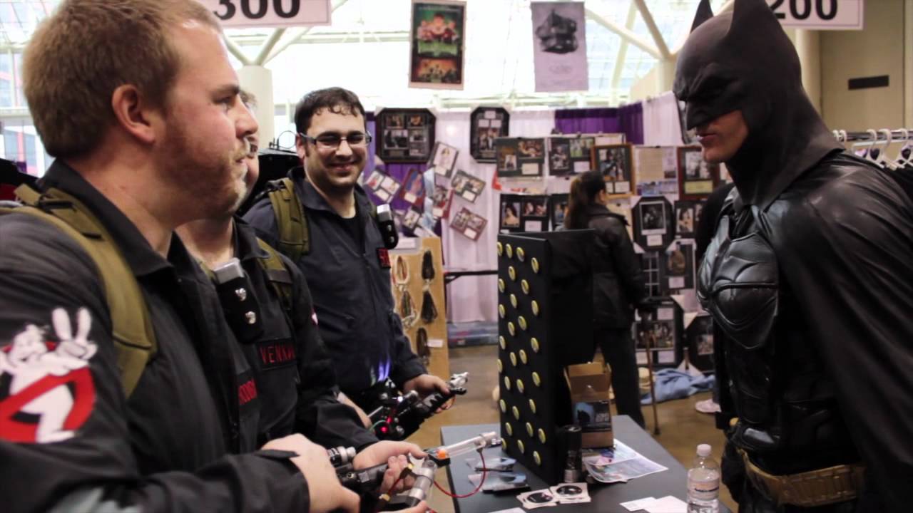 Ontario Ghostbusters help Batman - YouTube