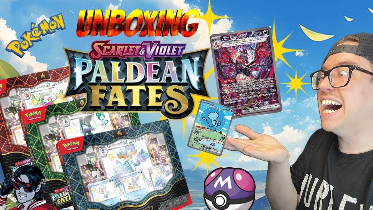 Opening The 3 Pokémon Paldean Fates Premium Collection Boxes! - YouTube