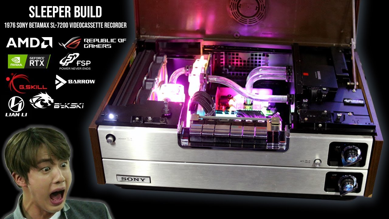 1976 Sony Betamax SL-7200 Videocassette Recorder Ultimate Sleeper Build ...