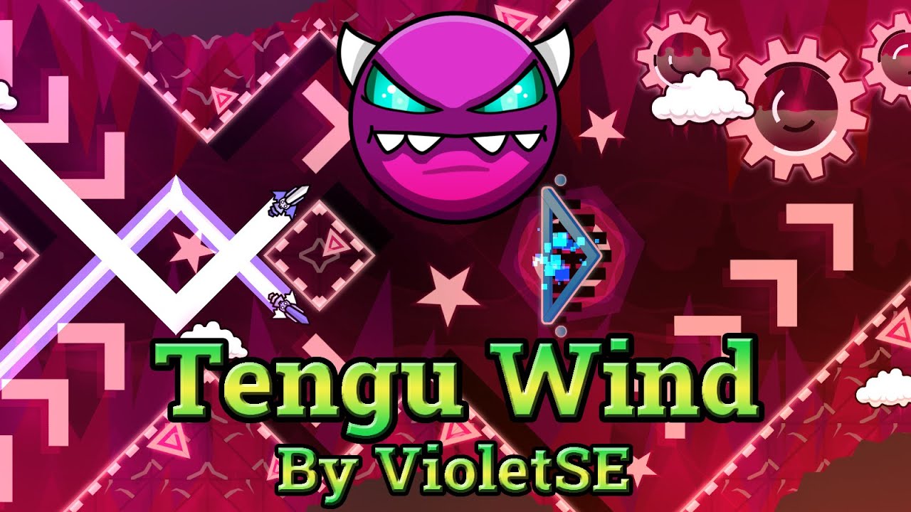 GD 2.113 : "Tengu Wind" by VioletSE (Medium Demon) | BGV - YouTube