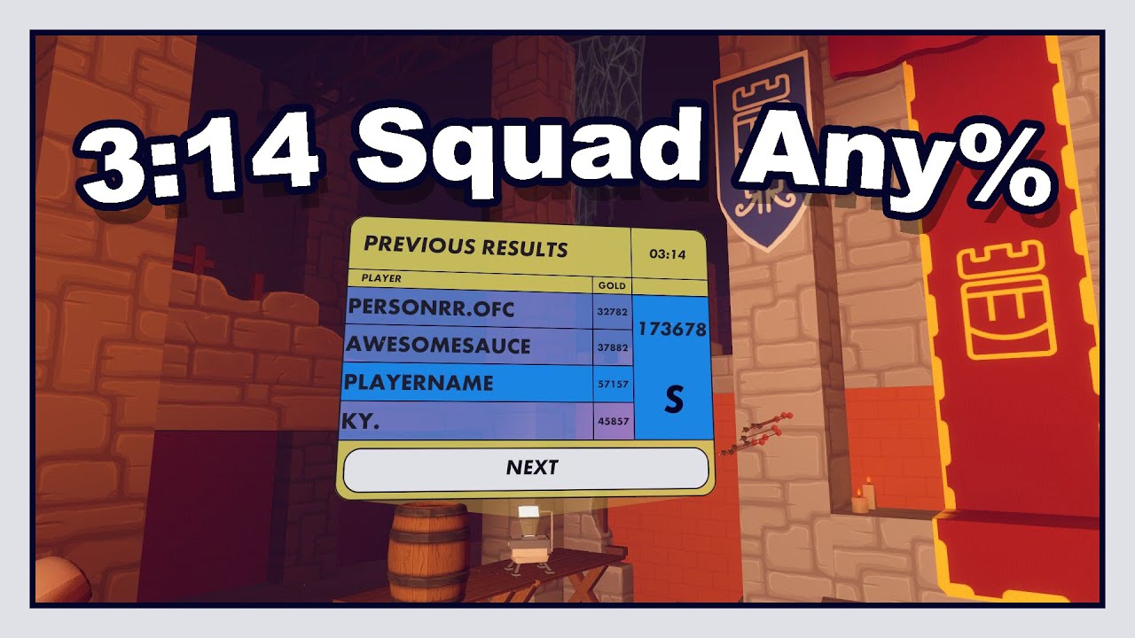 3:14 Any% Golden Trophy Squad Speedrun | Rec Room - YouTube