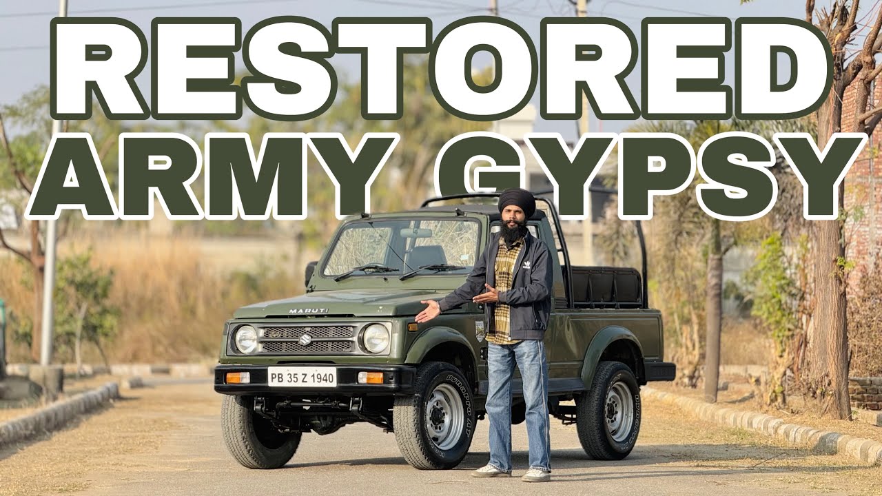 ARMY DISPOSAL GYPSY | GYPSY USED BY INDIAN ARMY | RESTORED GYPSY | GOOD ...