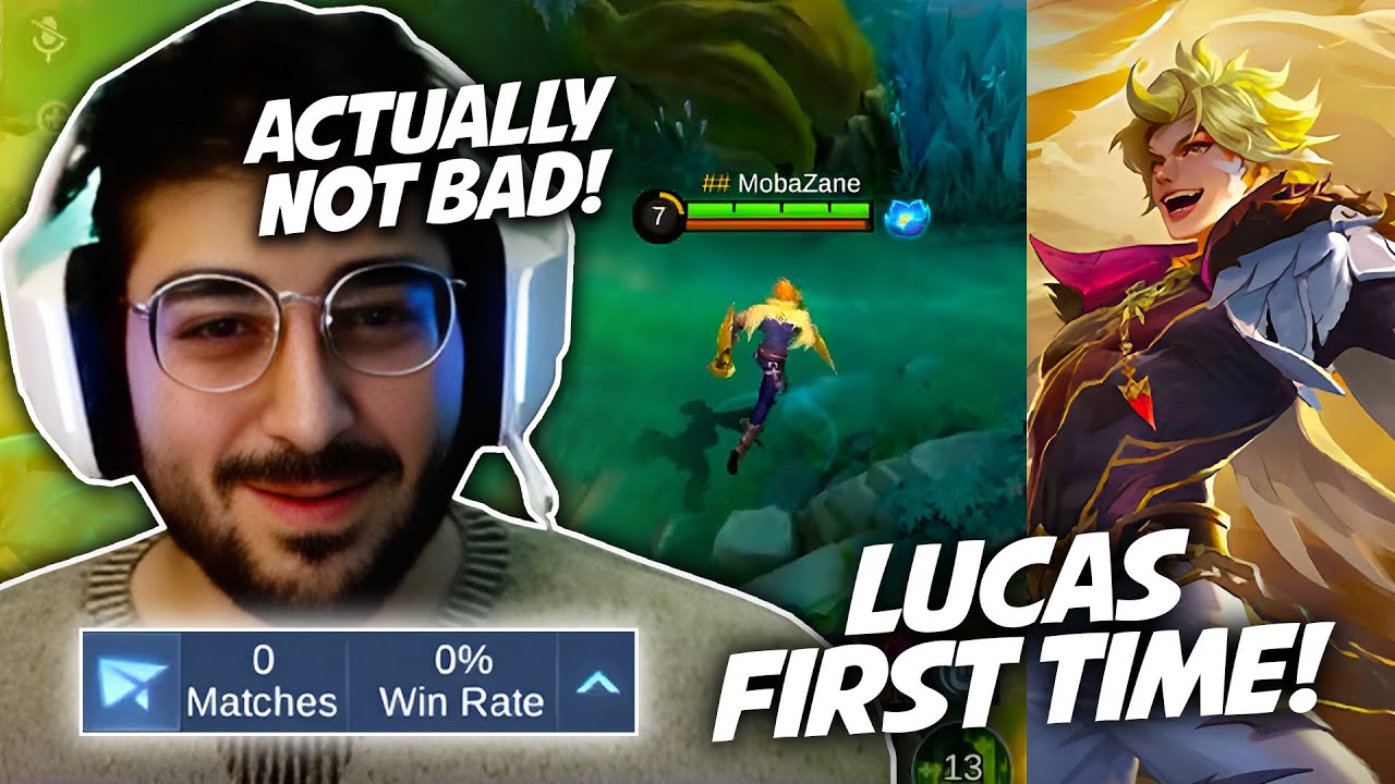 MOBALUCAS! Mobazane Tries Lucas Jungle for the First Time | Mobile ...