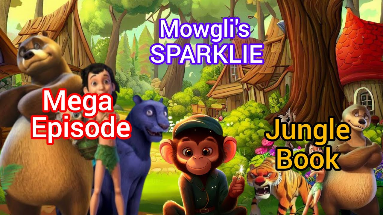 Mowgli's SPARKLE Monkey | Mowgli Cartoon | in Urdu | Jungle Book ...