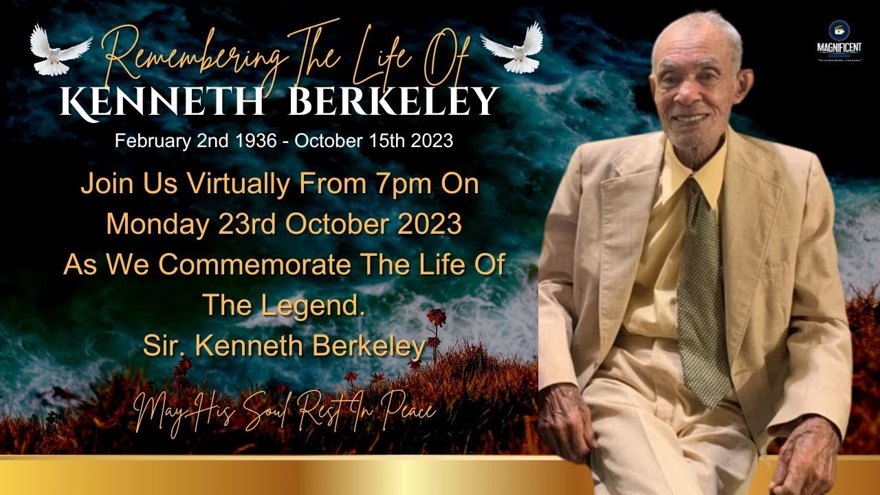Kenneth Berkeley - Commemorating The Legend - YouTube