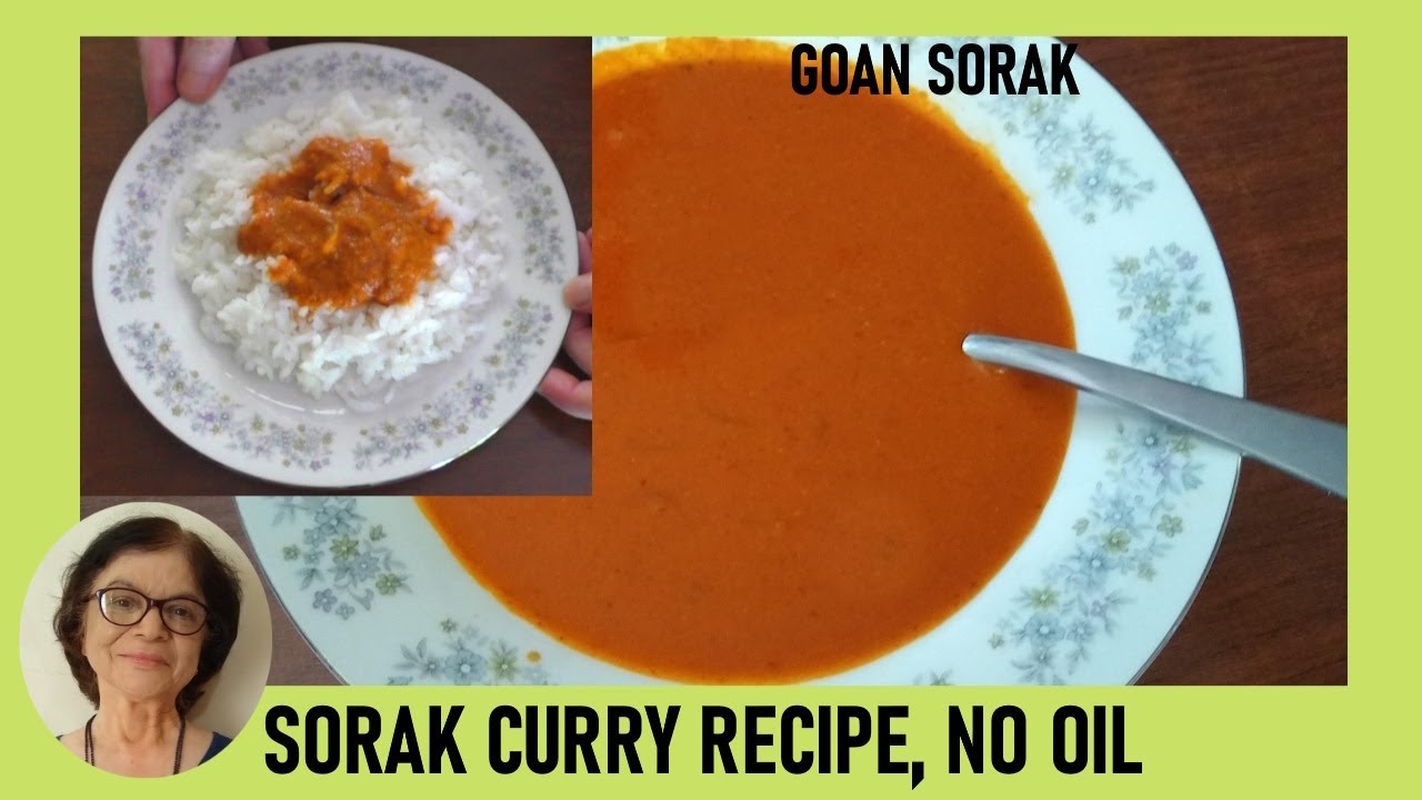 Authentic Goan Sorak Curry / No Oil / Quick Recipe - YouTube
