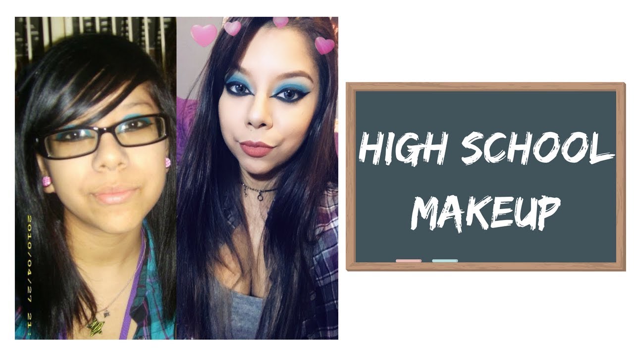 I Recreated My High School Makeup - YouTube