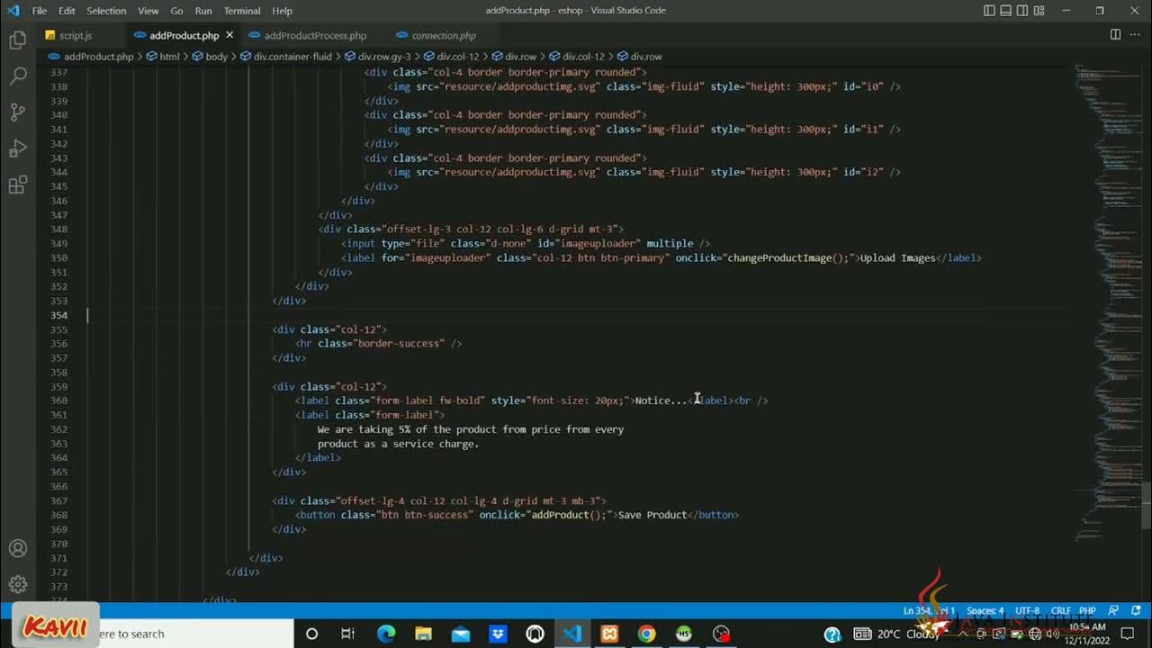 eShop | Web Project Task 13 | 1st Year | Semester 01 | Java Institute - YouTube