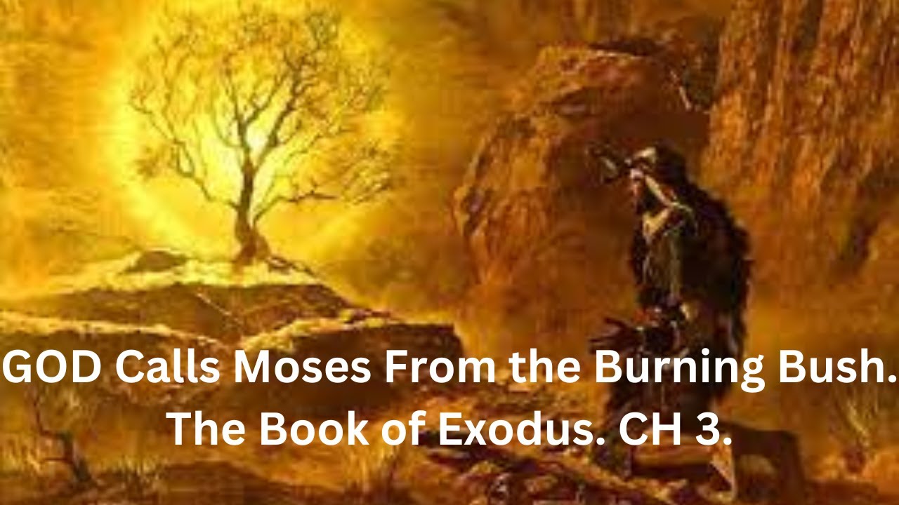 Moses is called by GOD from the Burning Bush. The Exodus. CH 3. - YouTube
