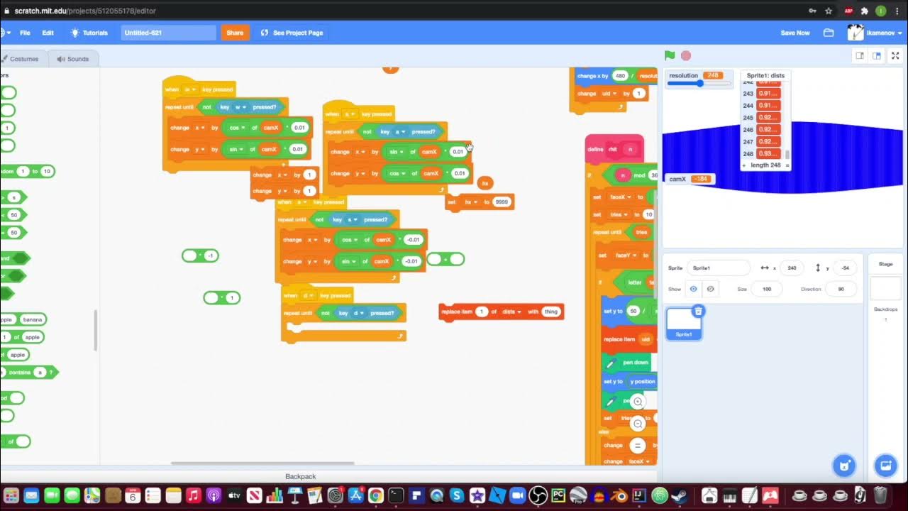 Scratch - Making a 3D Raycaster - YouTube