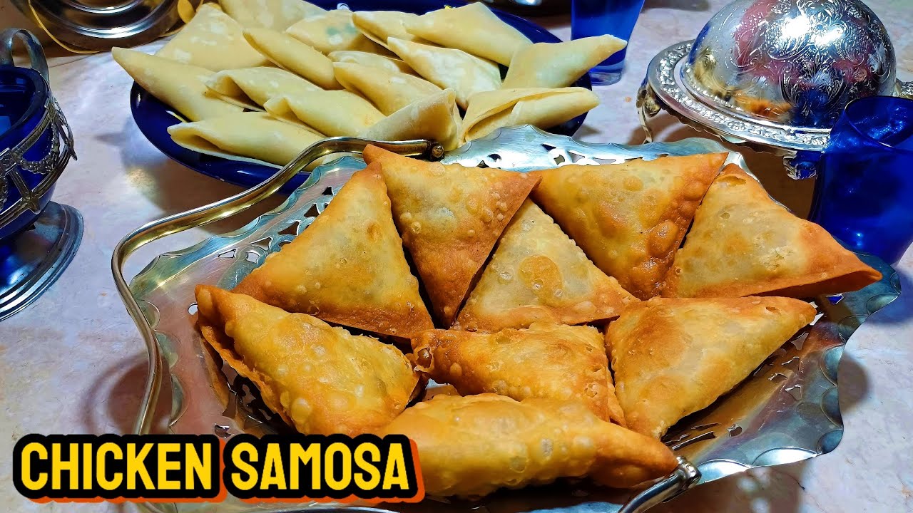 Crispy Homemade Chicken Samosa😋🔥Ramzan Special, Store & freeze for 2 ...