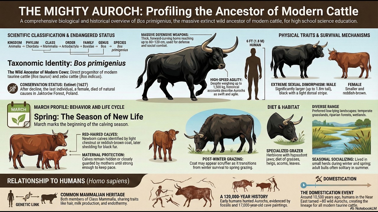 The Auroch The Ghost in Our Cattle-Aurochs- Bos primigenius- Extended ...