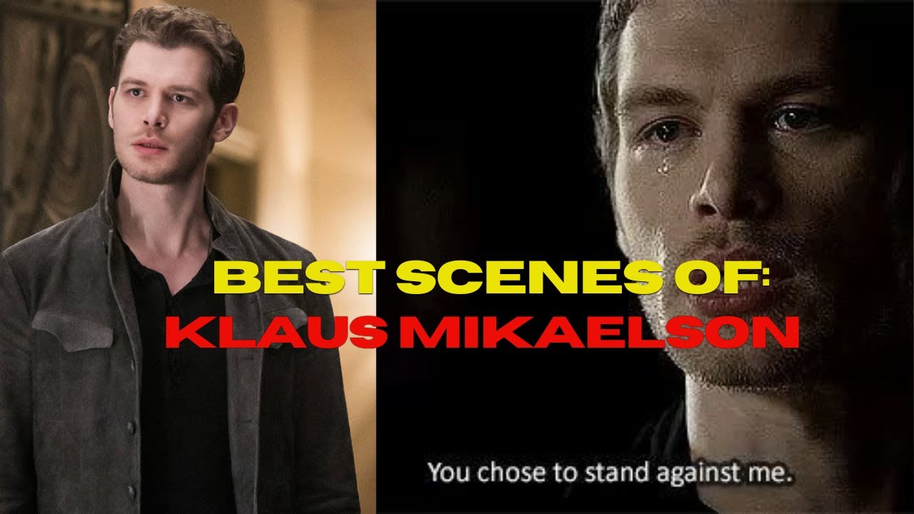 Top 10 Best Klaus Mikaelson Scenes | Best acted scenes by Joseph Morgan ...