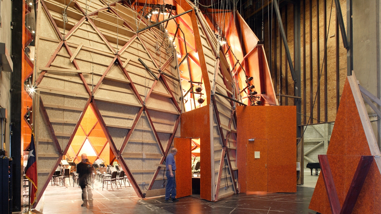 Moveable Orchestra Shell & Room Enclosure | Globe-News Center for the ...