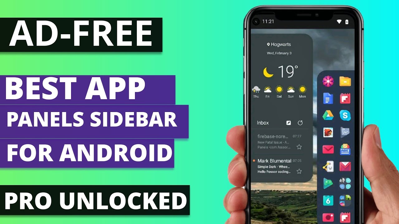 Best Free Panels Sidebar App for Android - YouTube