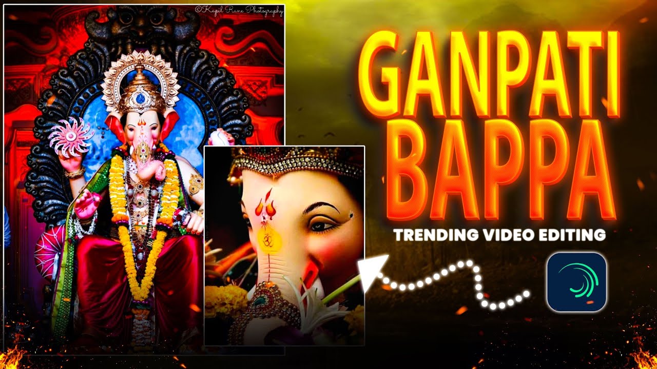 Alightmotion Video Editing | Ganpat Bappai Video Editing | Trending ...