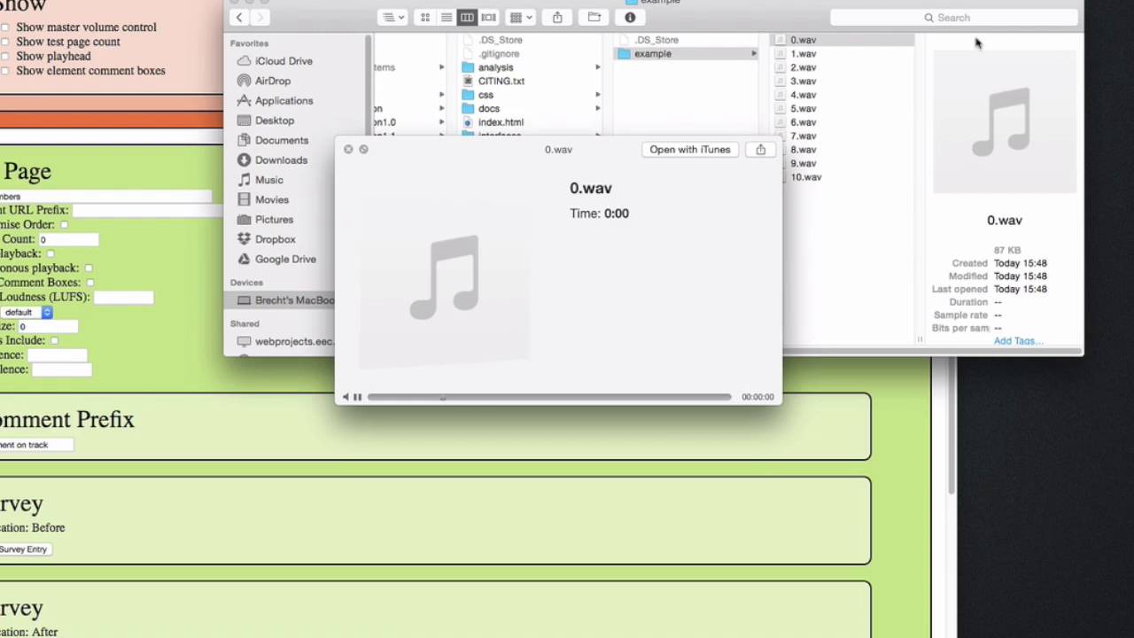 Web Audio Evaluation Tool - Set up a test in under five minutes - YouTube
