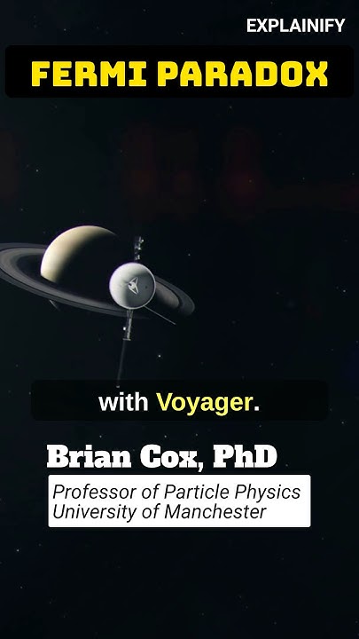 Physicist Brian Cox on Fermi Paradox and the Quest for Alien ...