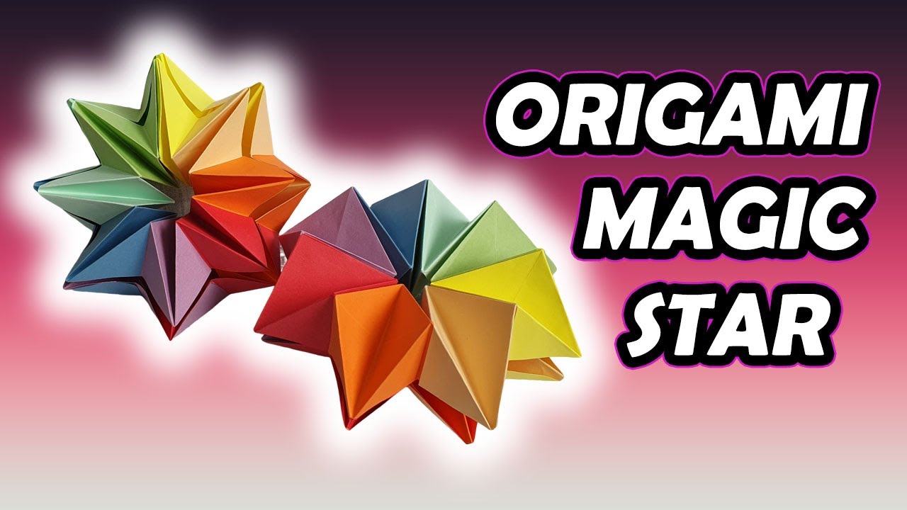 Origami Magic Star // How to make easy paper crafts #origami - YouTube