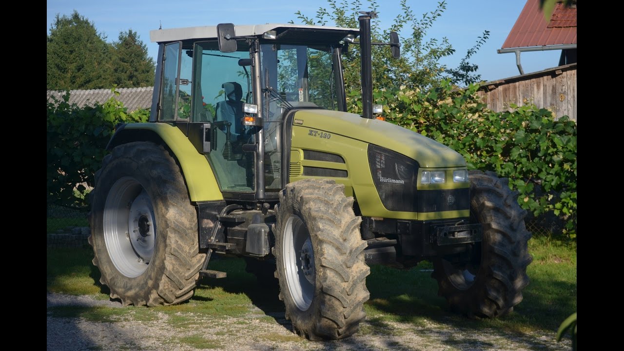 Hürlimann XT 130 + Lemken Opal 110 - YouTube