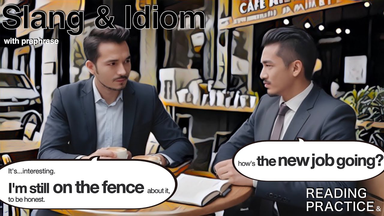 Learn Slang & Idiom with paraphrase┃on the fence - YouTube