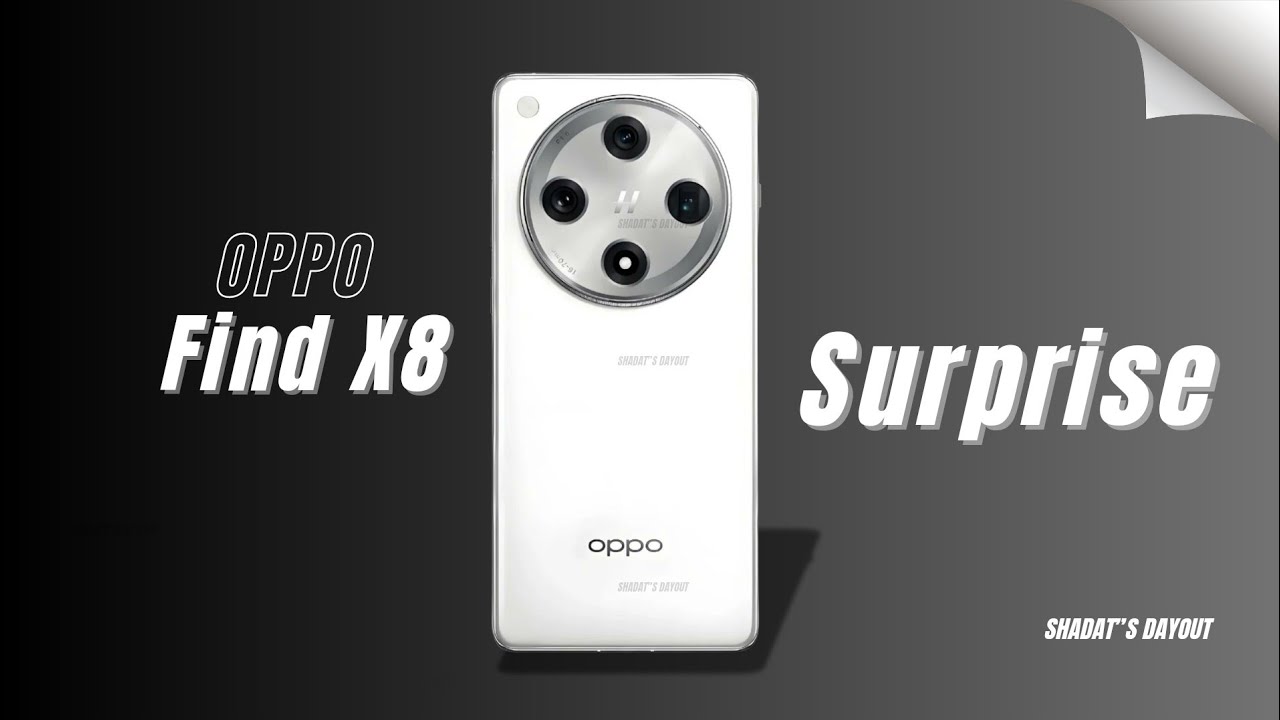 OPPO Find X8 FIRST LOOK - FINALLY, IT'S OFFICIAL - YouTube